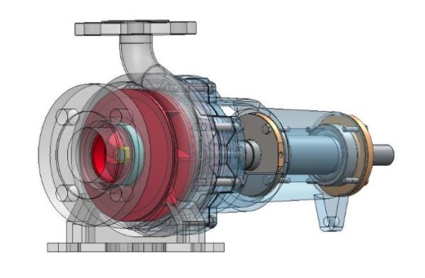 SOLIDWORKS Flow Simulation Santrifüj Pompa Analizi